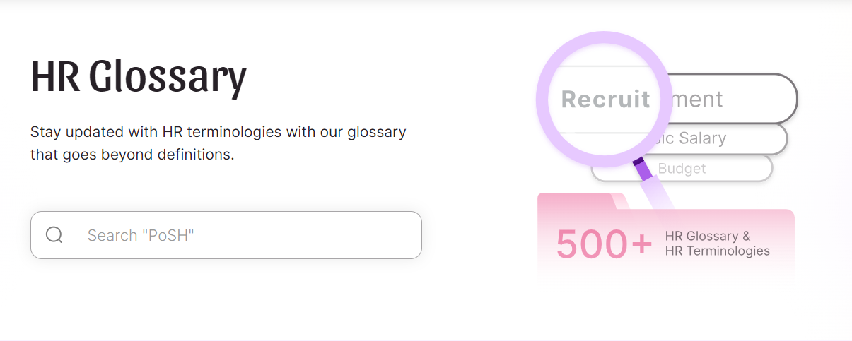 Human Resources (HR) Glossary - Meanings and more